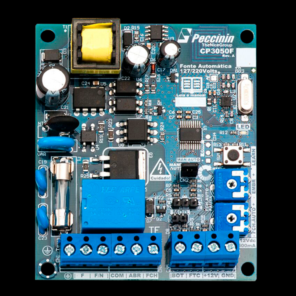 Central de comando CP 3050F PECCININ - Líder Segurança Eletrônica